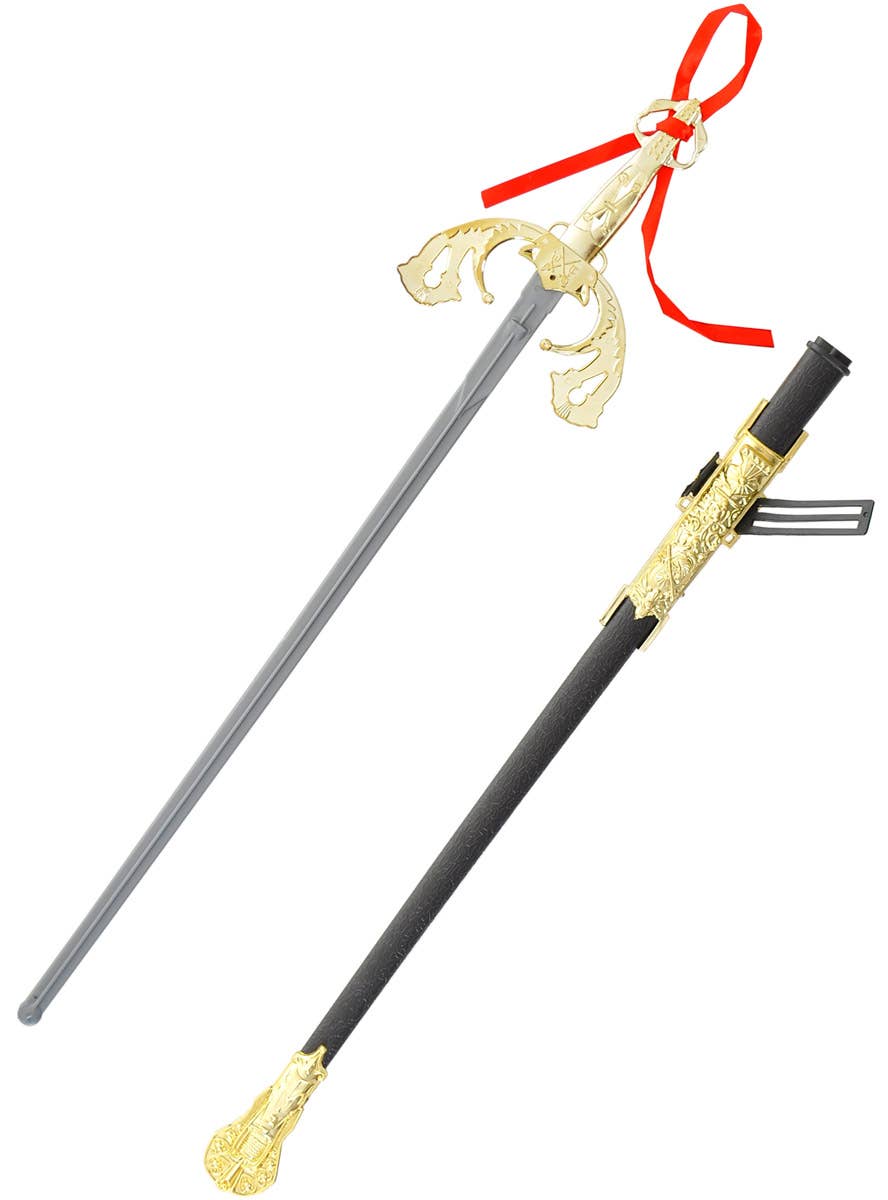 Musketeer Costume Sword and Scabbard Set