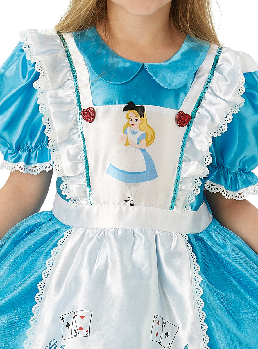 Deluxe Alice Girls Costume | Alice In Wonderland Costume