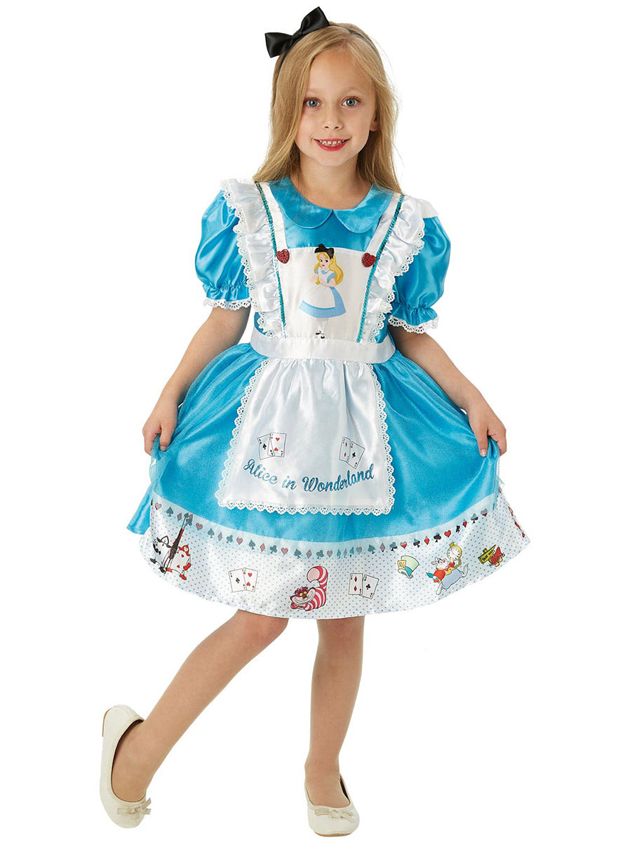 Deluxe Alice Girls Costume | Alice In Wonderland Costume