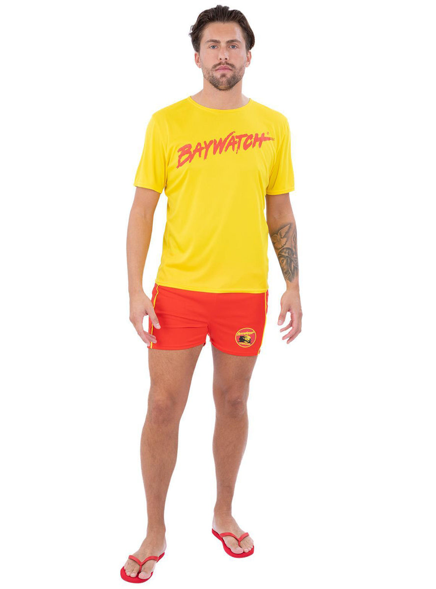 Mens Baywatch Shirt and Float Costume | Baywatch Outfit