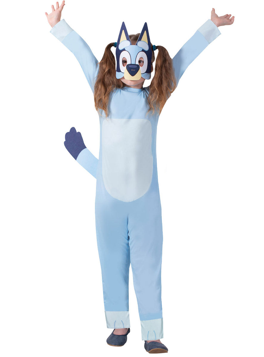 Girls Classic Bluey Costume | Bluey Character Costume For Kids