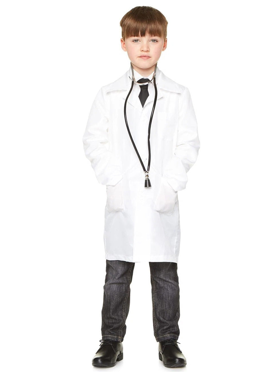 Kids White Lab Coat Doctor Costume | Kids Doctor Costume