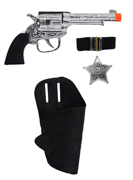 Cowboy Gun And Badge Accessory Set | Sheriff Costume Accessories