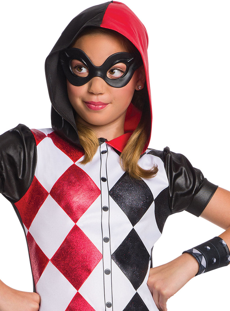 DC Harley Quinn Girls Costume | DC Superhero Costume For Girls