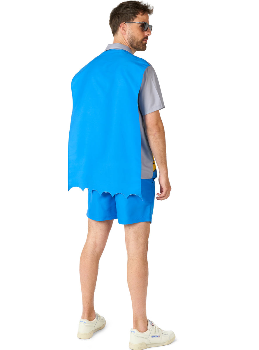 Mens Batman DC Comics Swim Suit | Mens Superhero Costume