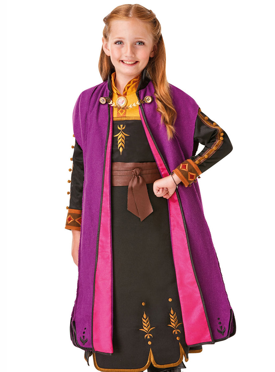 Girls Premium Anna Costume | Frozen 2 Costume For Kids