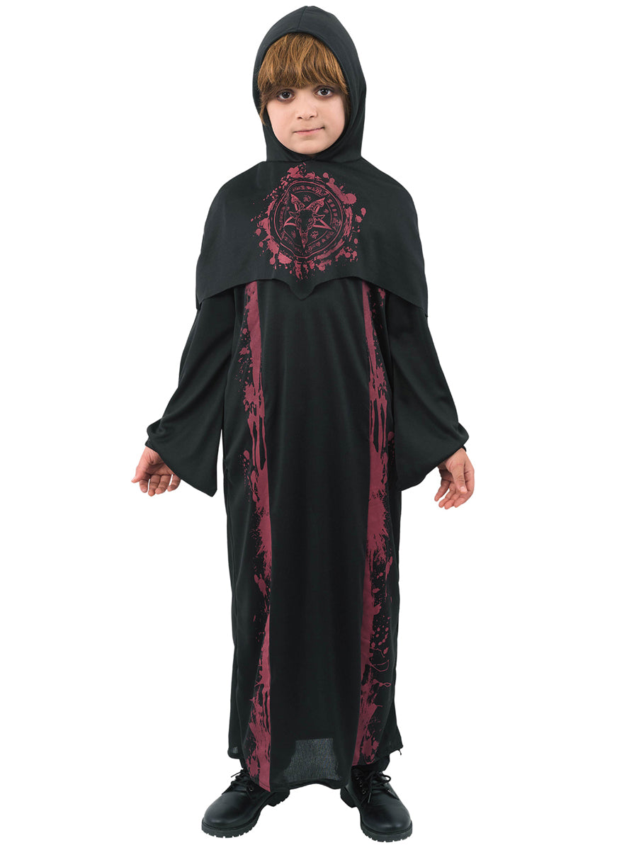 Gothic Master Boys Costume | Halloween Costume Robe for Boys