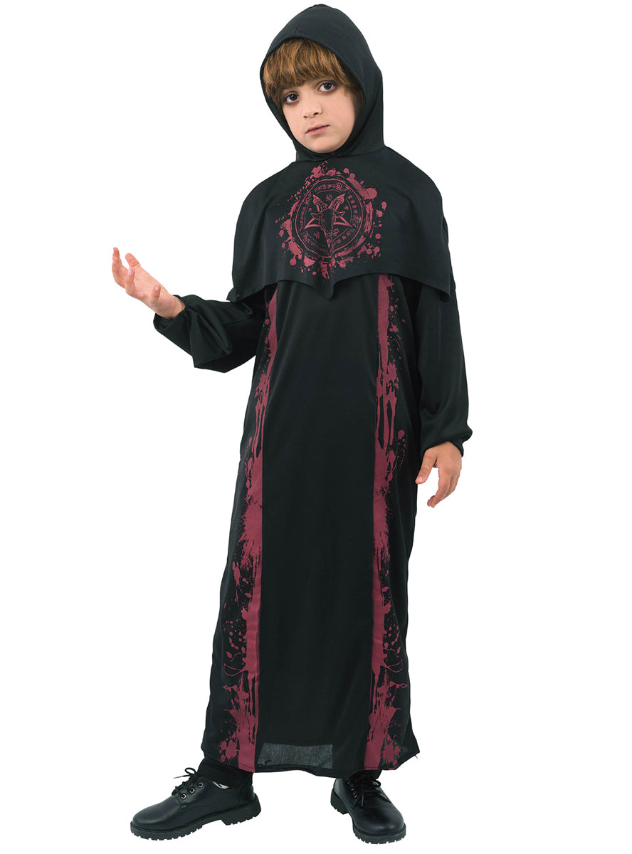 Gothic Master Boys Costume | Halloween Costume Robe for Boys