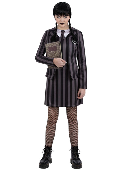 Teen Girls Wednesday Costume | Wednesday Addams Outfit
