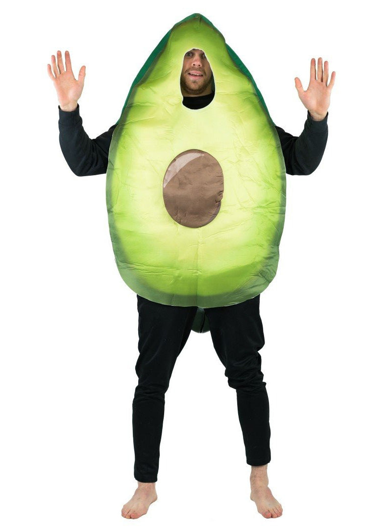 Adults Green Avocado Costume | Adults Funny Costume