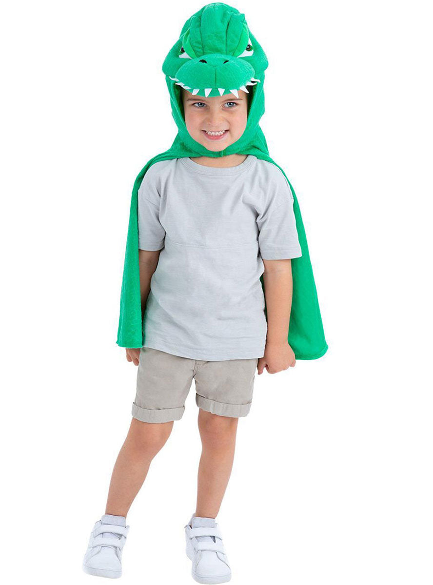 Kids Green Dinasour Costume Cape | Dinasour Cape For Kids