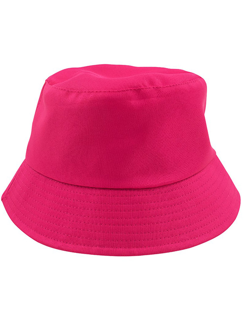 Hot Pink Bucket Costume Hat | Adults Hot Pink Costume Hat