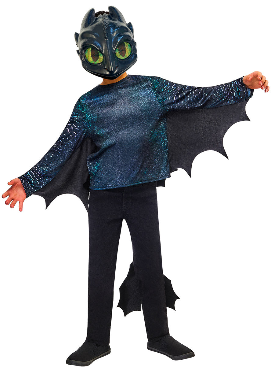 Toothless Costume For Boys | Boys Night Fury Dragon Costume