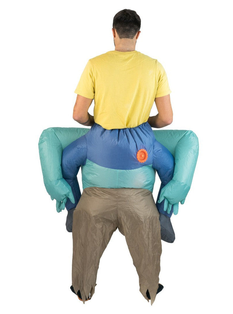 Inflatable Piggyback Troll Costume | Adults Ride On Costume
