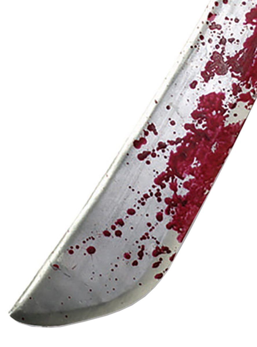 Bloodied Halloween Costume Machete | Jason Voorhees Machete Knife