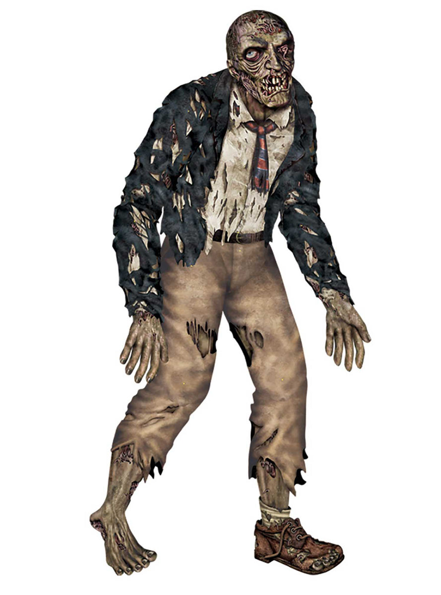 Scary Zombie 183cm Cut Out | Halloween Party Decoration