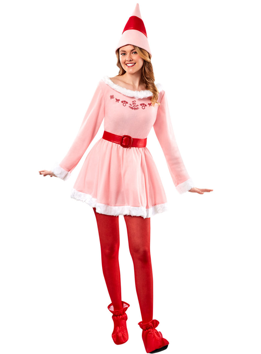 Womens Deluxe Jovi Costume | Elf Movie Costume For Women