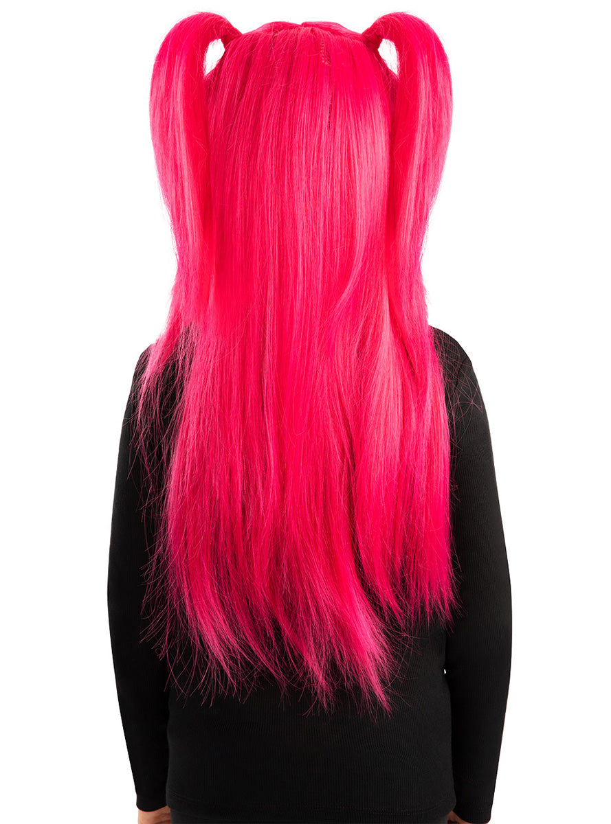 Girls Hot Pink K-Pop Demon Hunters Wig | Mira Costume Wig