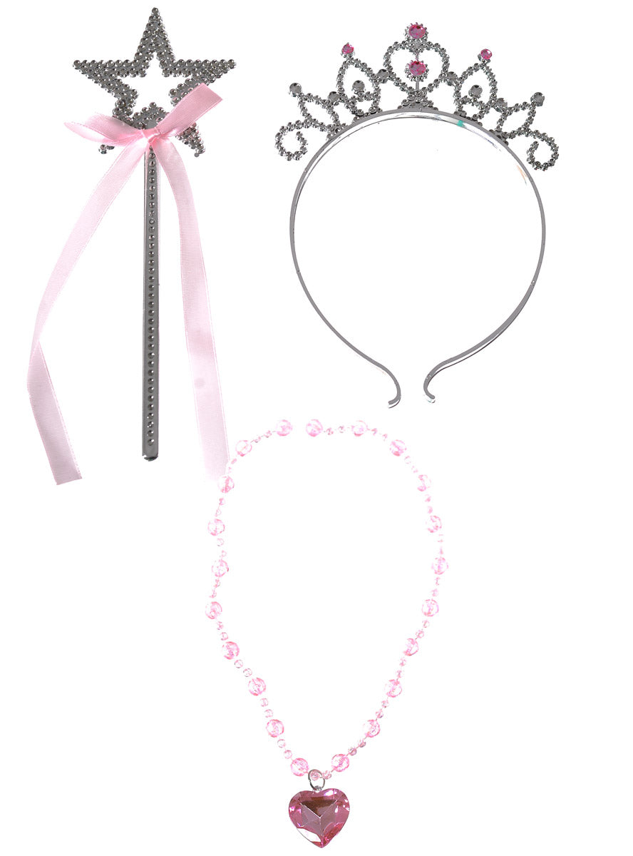 Pink Princess Girls Accessory Set | Princess Jewellery Set For Girls