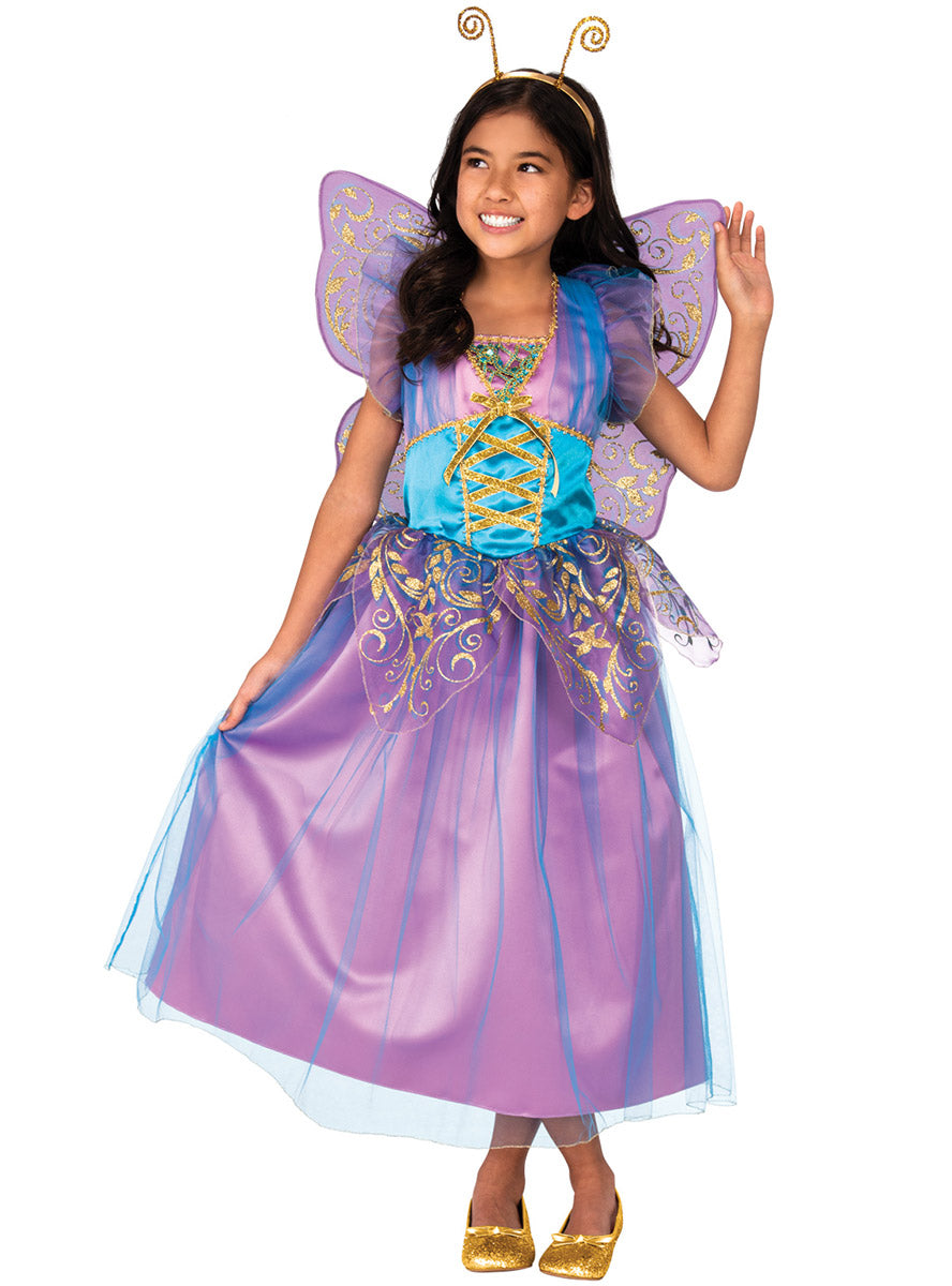 Girls Deluxe Fairy Princess Costume | Fairy Costume For Girls