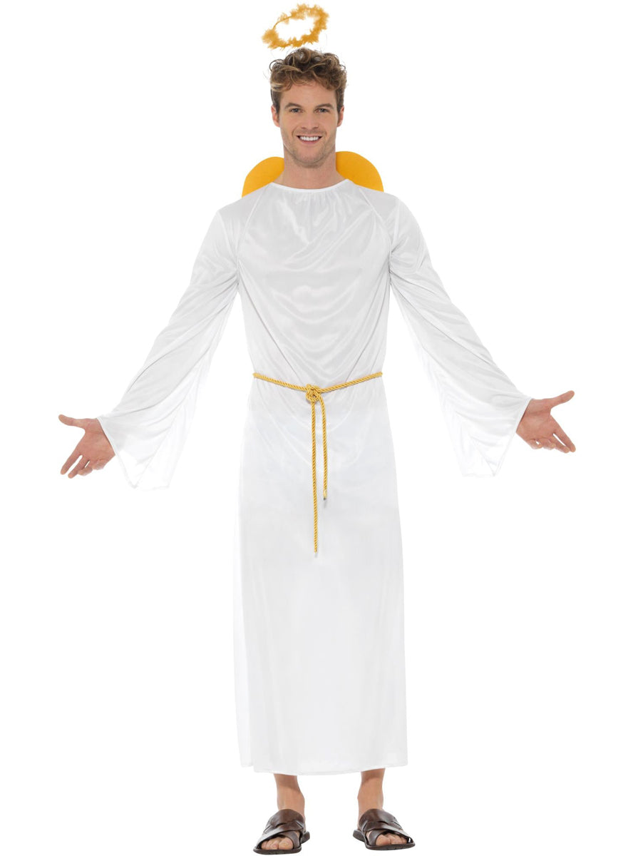 Mens Christmas Angel Costume | Angel Gabriel Costume For Men