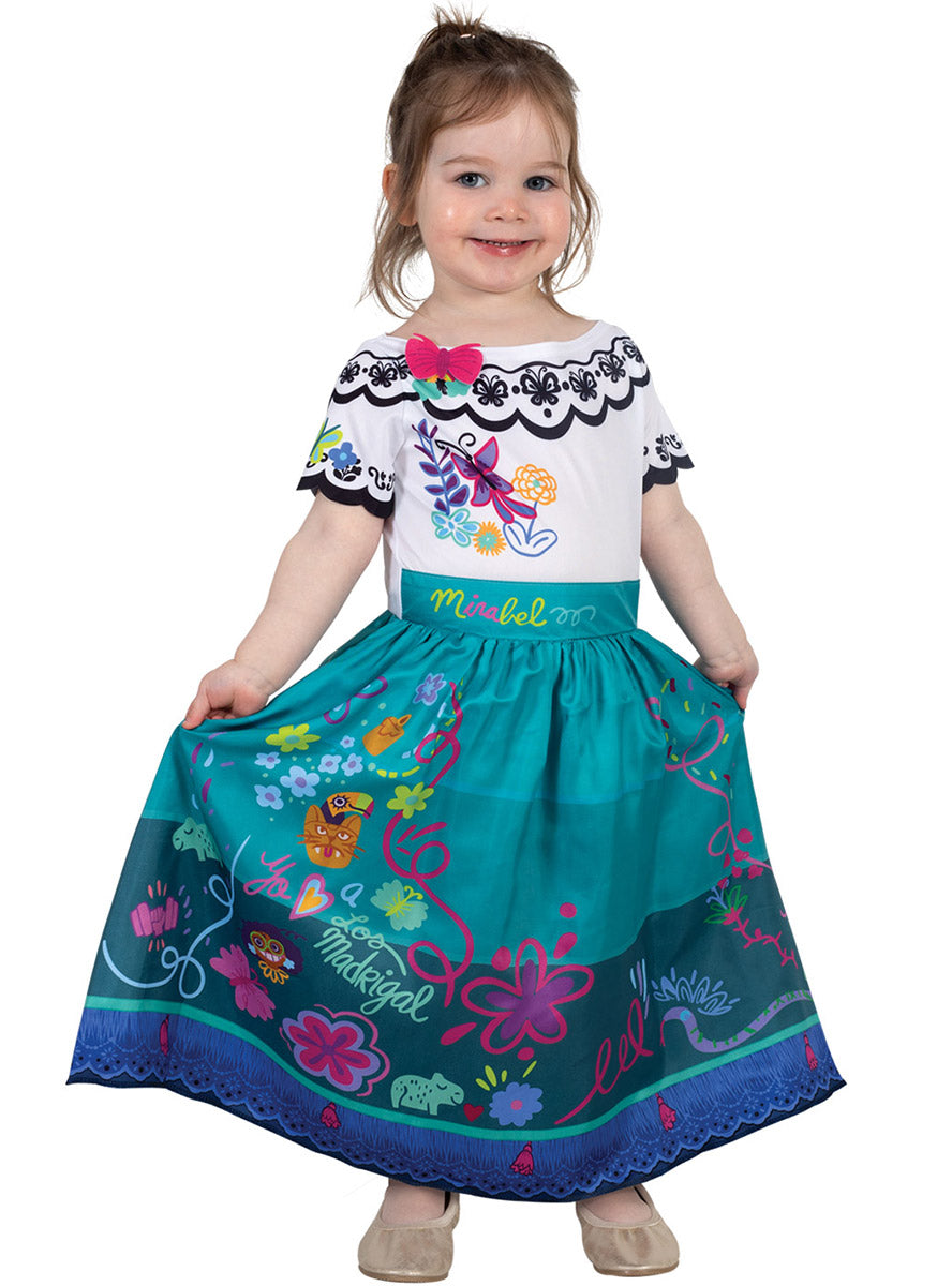 Mirabel Toddler Girls Costume | Encanto Costume For Girls