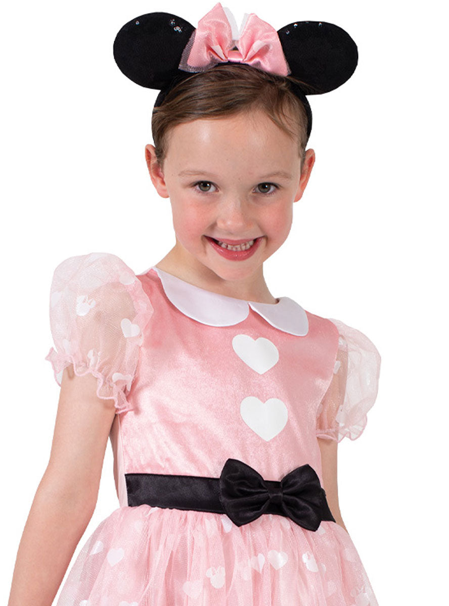 Girls Pink Minnie Costume | Premium Minnie Mouse Costume