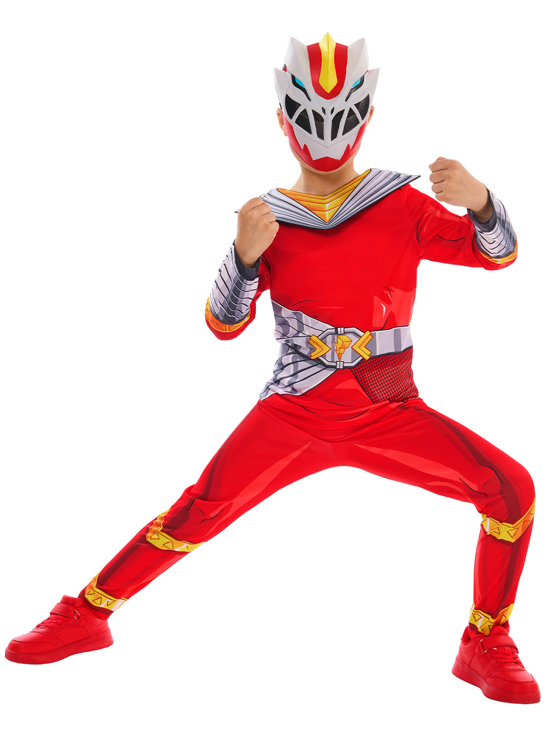 Girls Red Power Ranger Costume | Cosmic Fury Red Ranger Costume