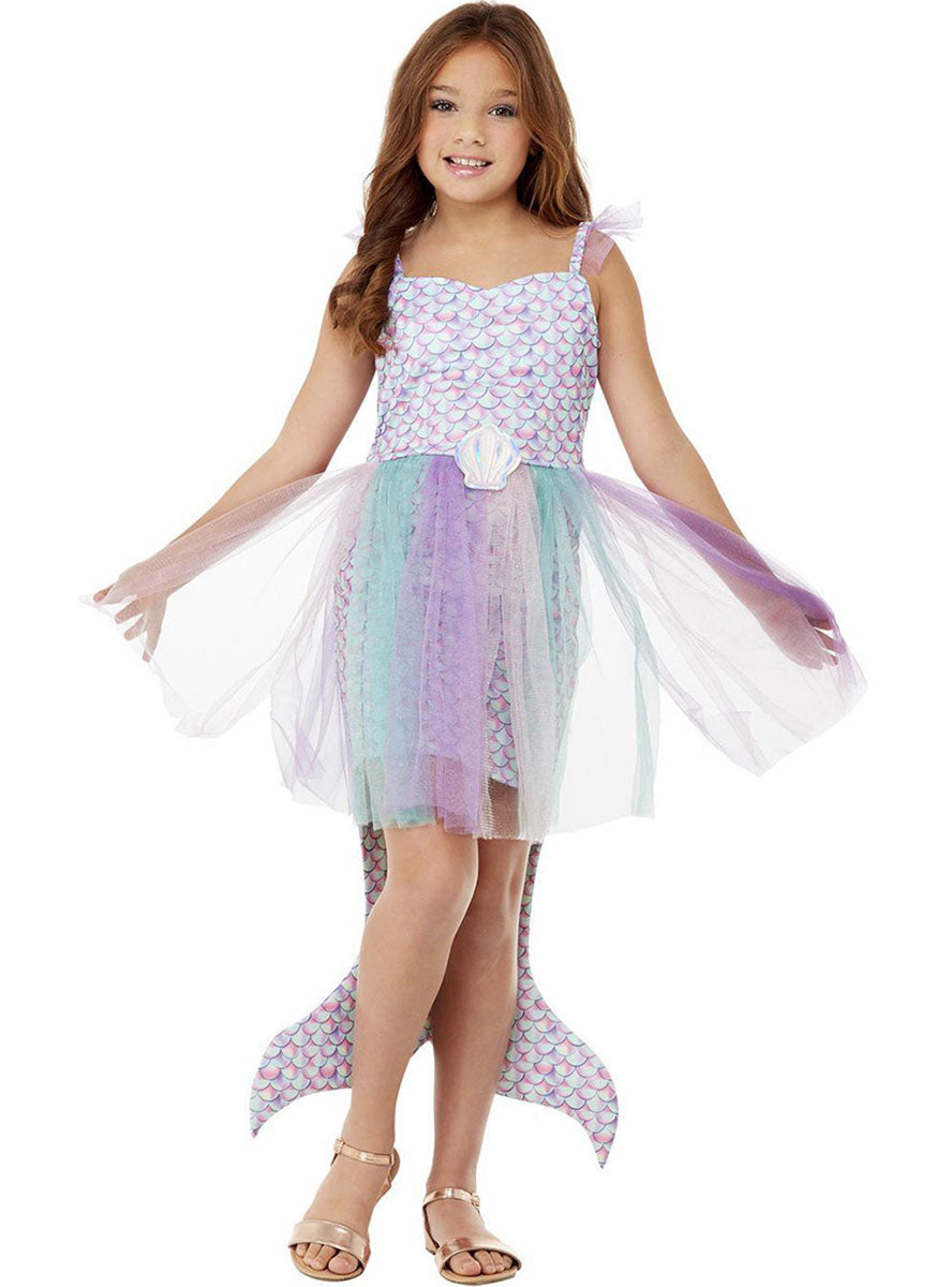 Seashell Mermaid Girls Costume | Mermaid Costume For Girls