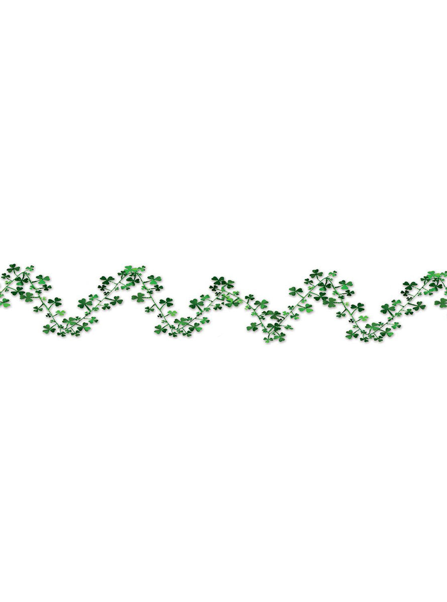 Shamrock Wire Garland Decoration | St Patricks Day Supplies