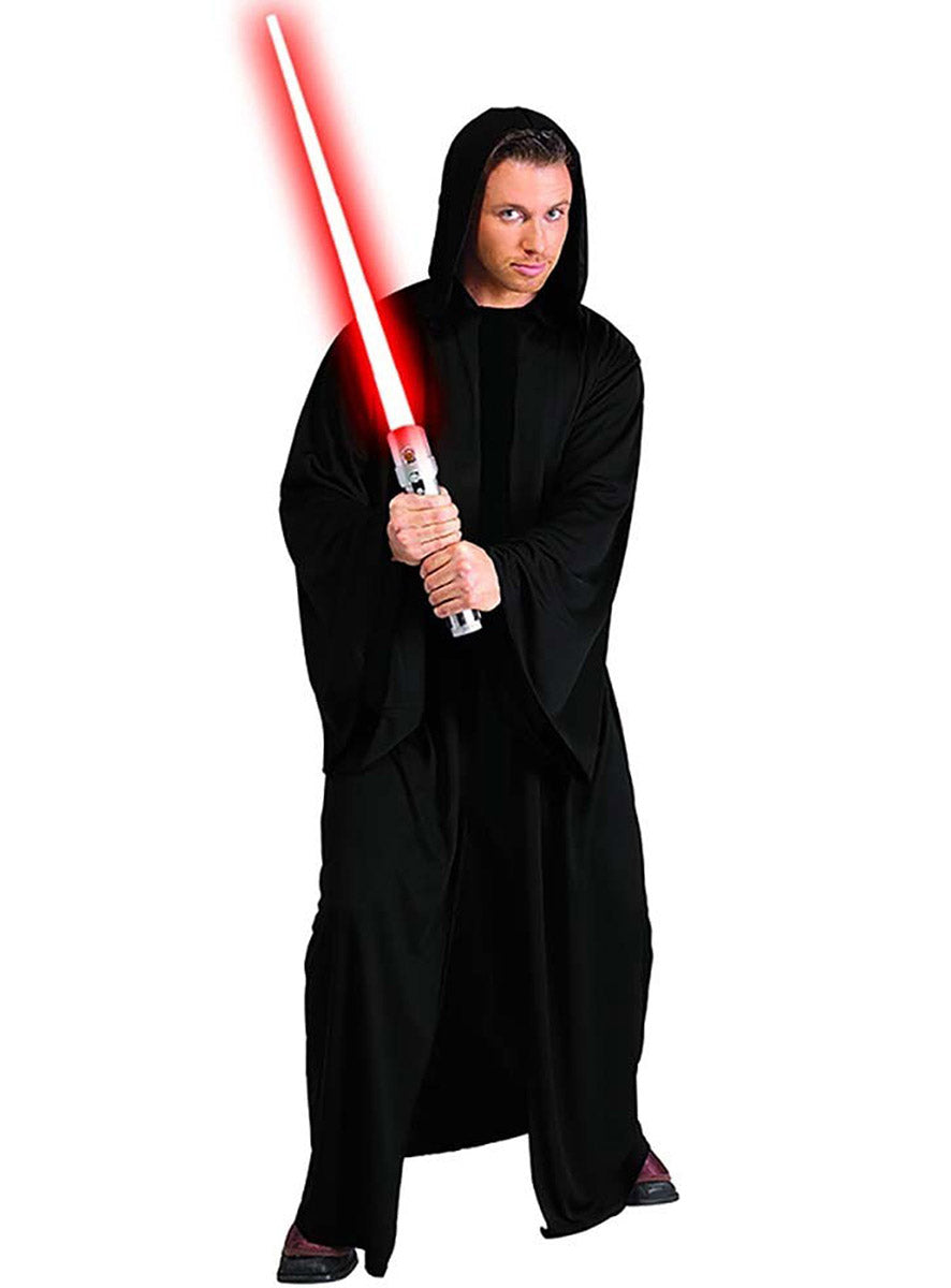 Black Sith Mens Star Wars Robe | Mens Sith Star Wars Costume