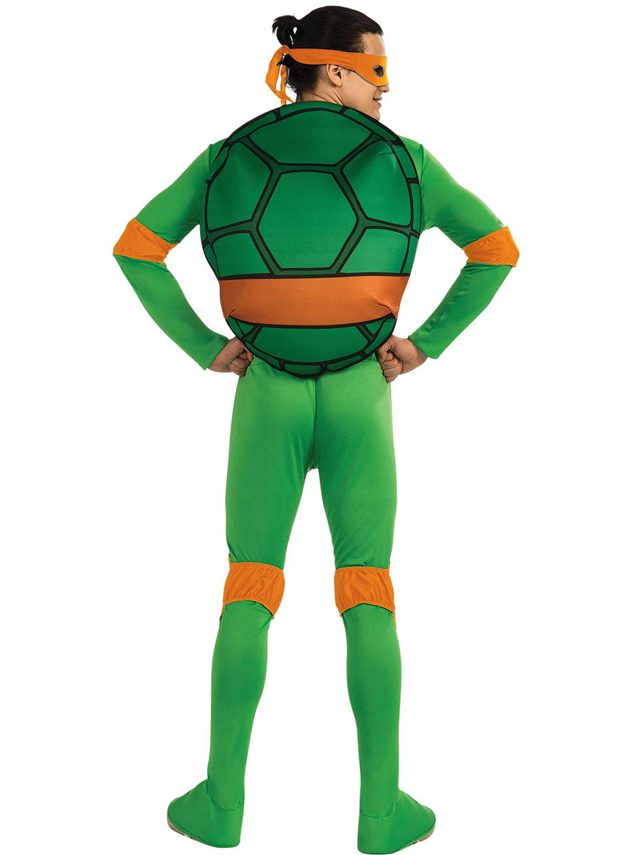 Mens Orange Ninja Turtle Costume | TMNT Michelangelo Costume