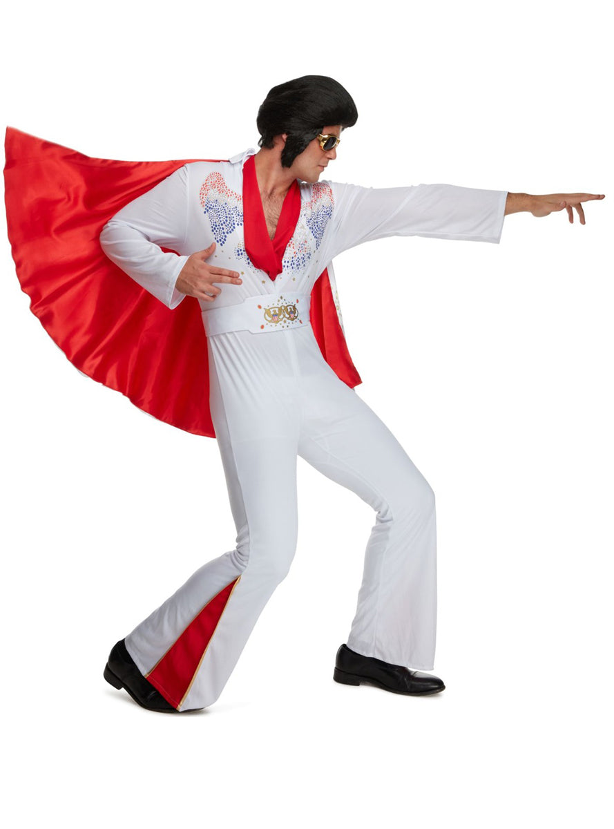 Elvis Presley Costume For Men | Mens Famous Singer Costume