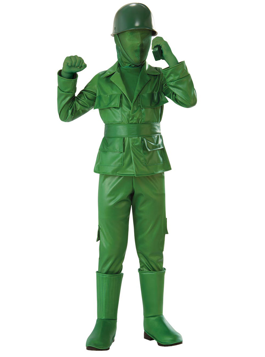 Green Army Man Boys Costume | Toy Soldier Costume For Boys