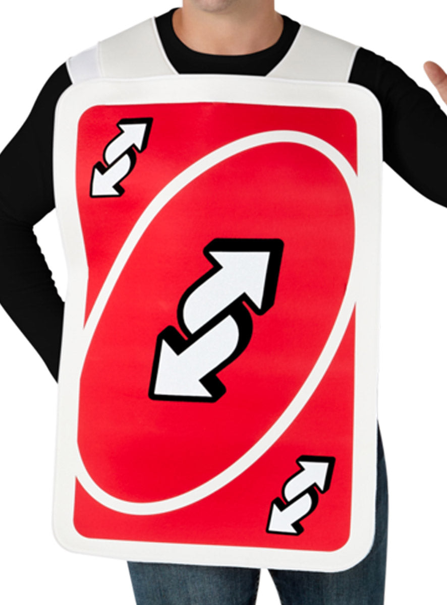 Red Reverse Card Womens Uno Costume | Uno Costume For Women