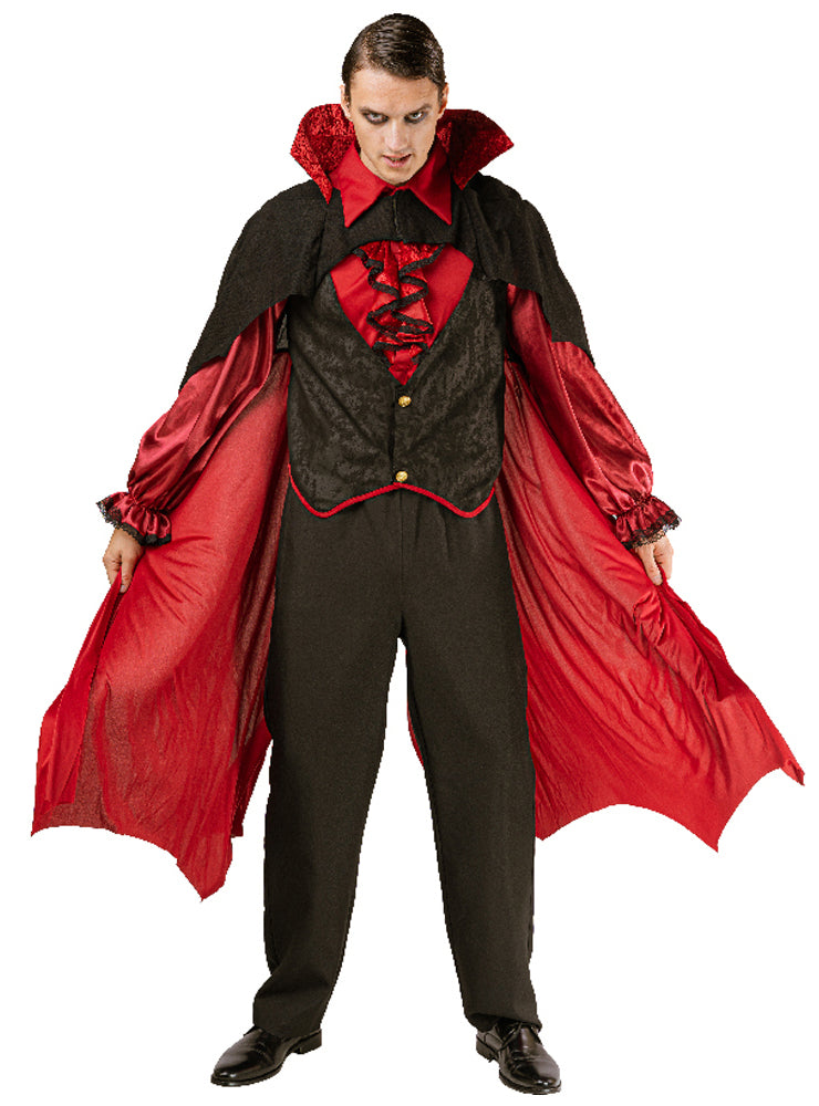 Mens Vampire Halloween Costume | Dracula Costume for Men