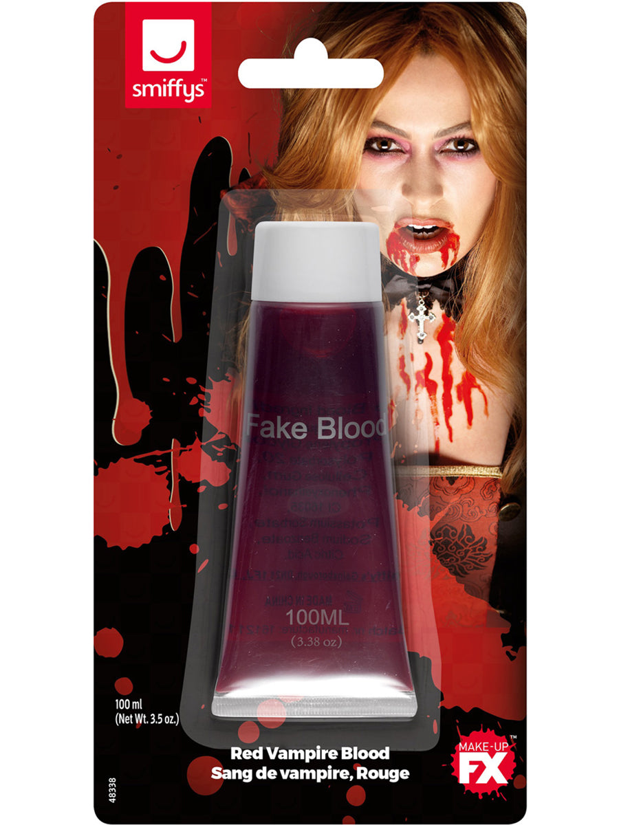 100ml Tube Of Fake Blood | Dark Red Halloween Fake Blood