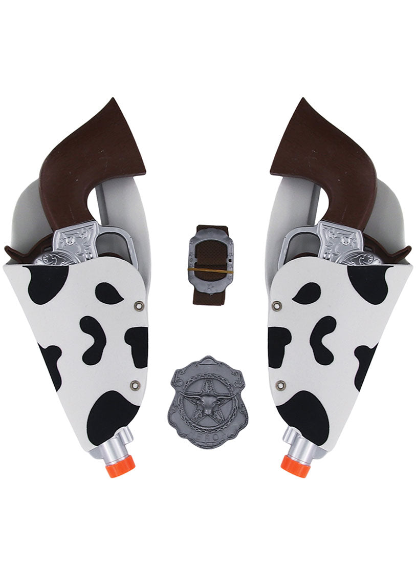 Cowboy Pink Black Costume Guns | Cowgirl Costume Accessories