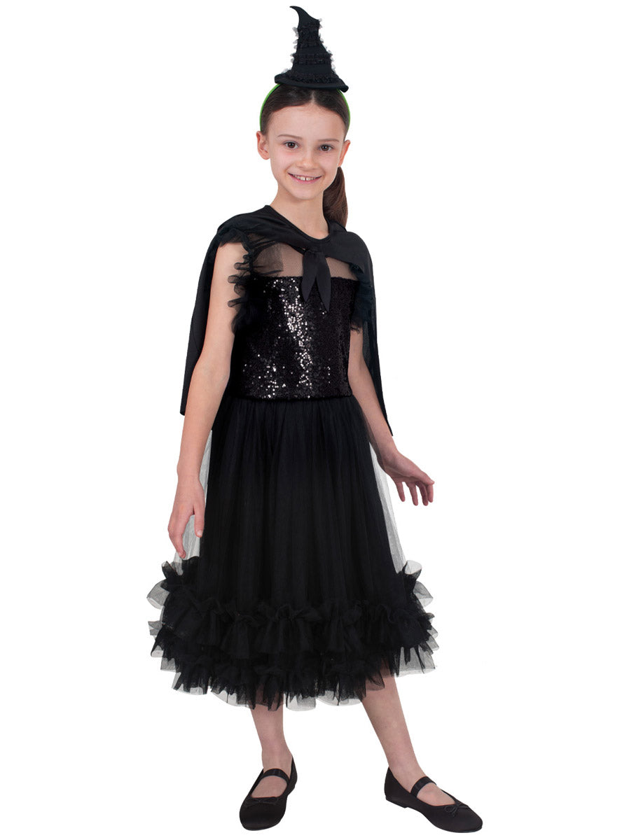 Elphaba Deluxe Girls Witch Costume | Wicked Costume For Girls Elphaba Deluxe Girls Witch Costume | Wicked Costume For Girls