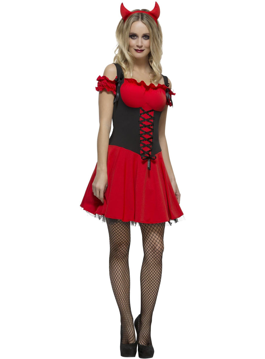 Red Devil Sexy Womens Costume | Devil Halloween Costume For Women