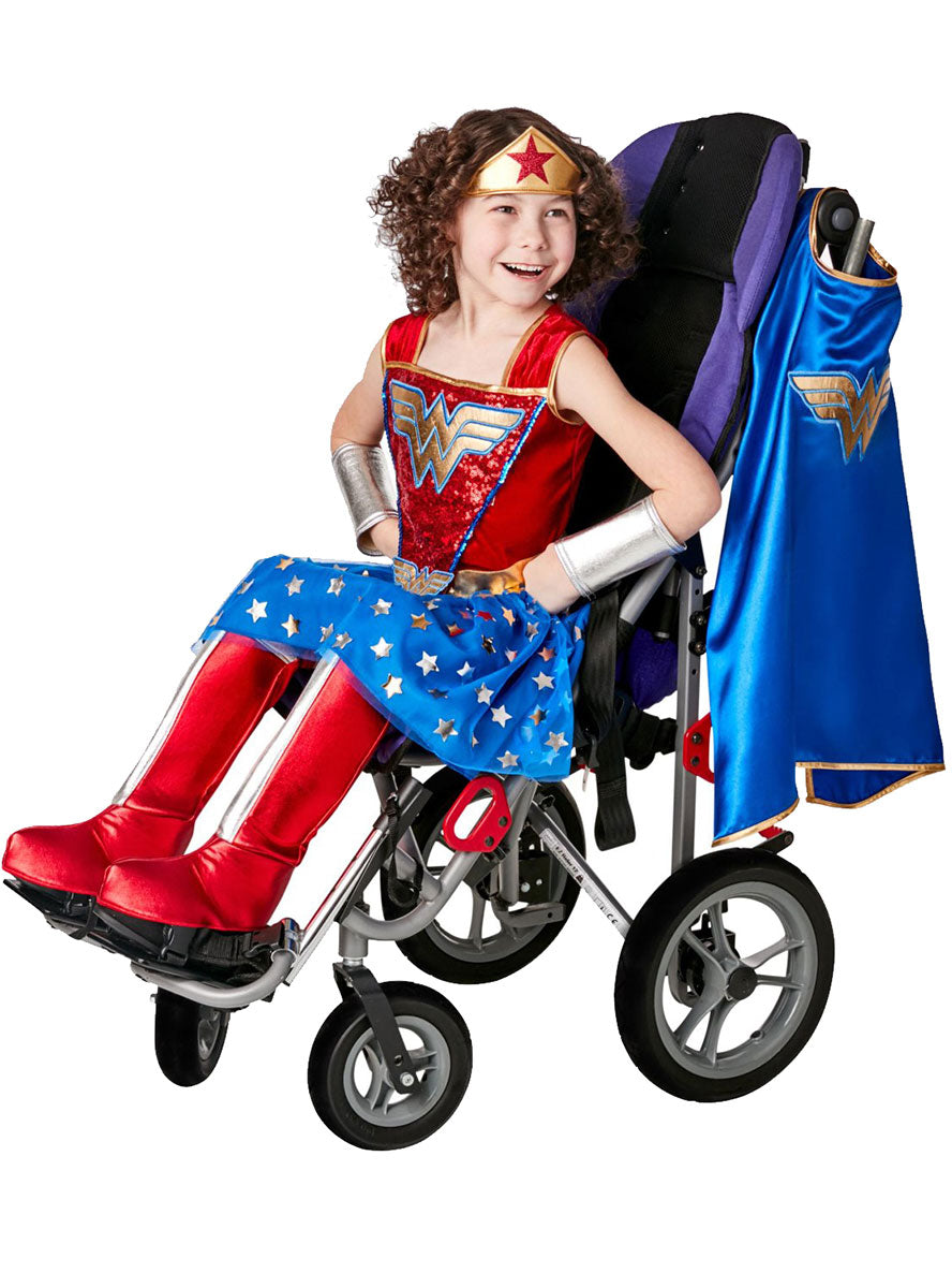 Adaptive Wonder Woman Costume | Girls Superhero Costume