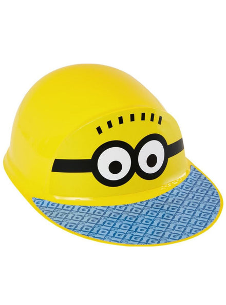 Plastic Despicable Me Hat | Yellow Minion Costume Hat
