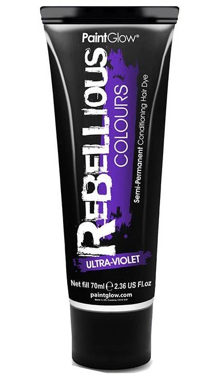Ultra Violet Hair Dye | Semi Permanent Vibrant Purple Hair Colour