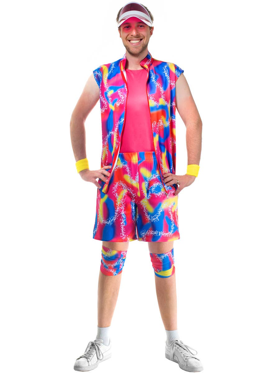 Mens Roller Skater Ken Doll Barbie Costume