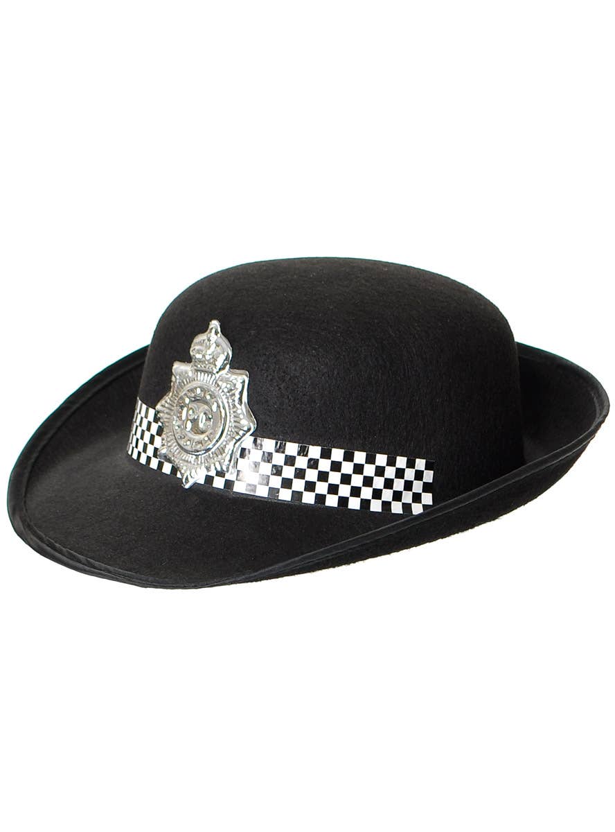 Cop / Police Officer Black Bowler Hat