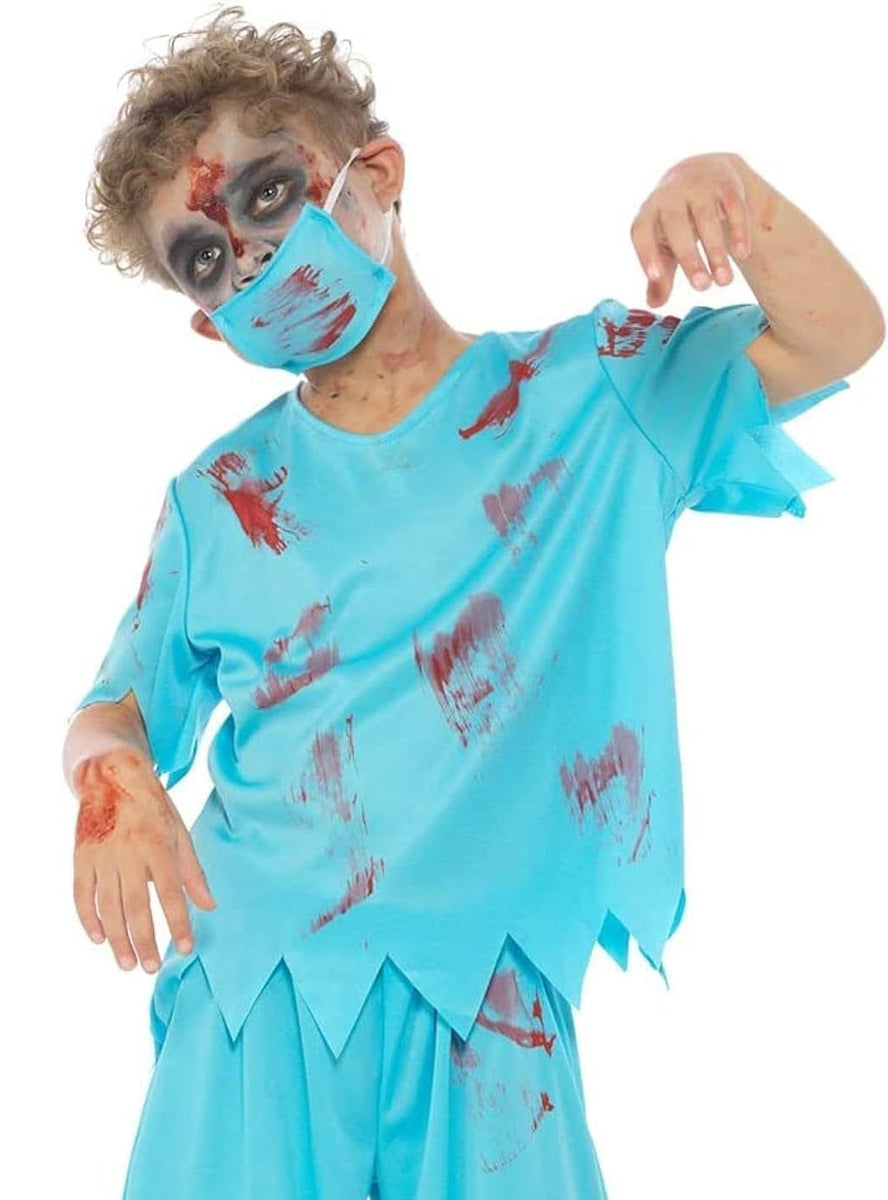 Boys Zombie Halloween Costume | Boys Zombie Surgeon Costume