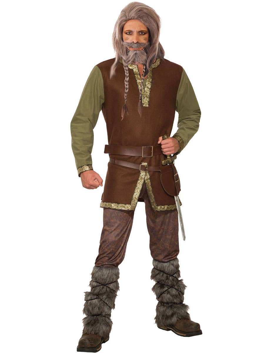 Mens Nordic Viking Warrior Tunic Costume