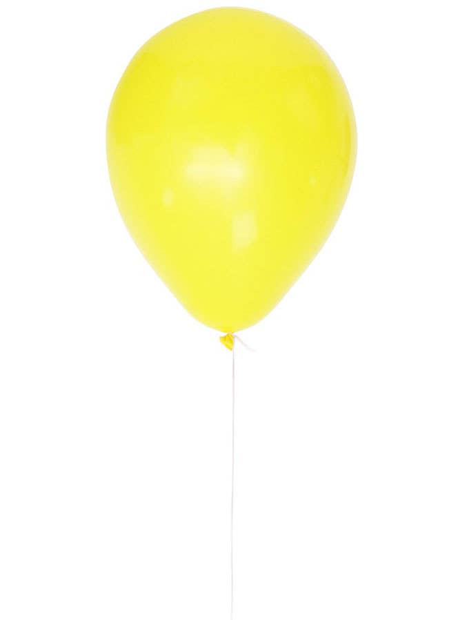 25 Pack Canary Yellow Latex Balloons | Party Supplies