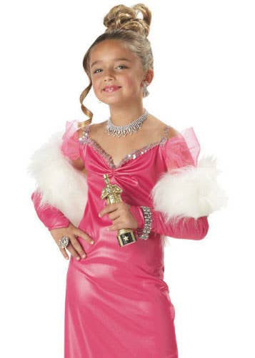 Hollywood Girls Costumes | Movie Starlet Girls Fancy Dress Costume