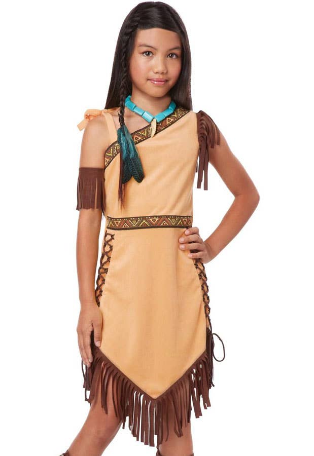 Native American Princess Girls Costume | Girls Book Week Costume